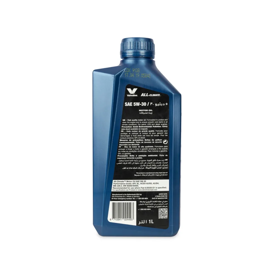 All-Climate 5W-30 Full Synthetic Engine Oil (1 Litre) - Beeline Spares ...