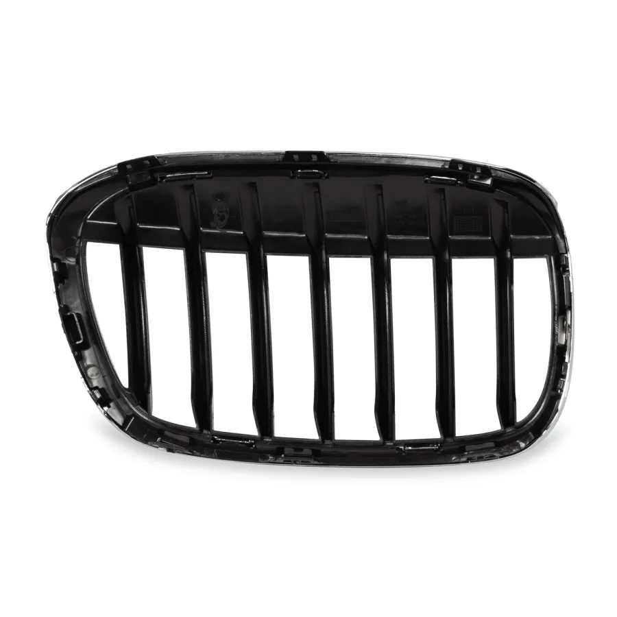 Front Chrome and Silver Kidney Grille for BMW X1 F48 model (Left ...